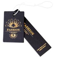 China Specialized Custom Merchandise Hang Tags Clothing Labels Hangtags for sale