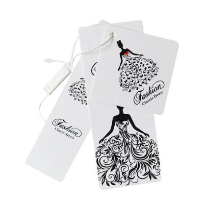 China Custom Clothing Hang Tags 200gsm to 3000gsm Paper Tags for Garment Branding for sale