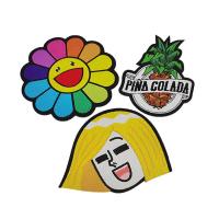 China Custom Iron On Cartoon Patches Textile Tags Labels 1cm to 20cm OEKO-TEX Verified for sale