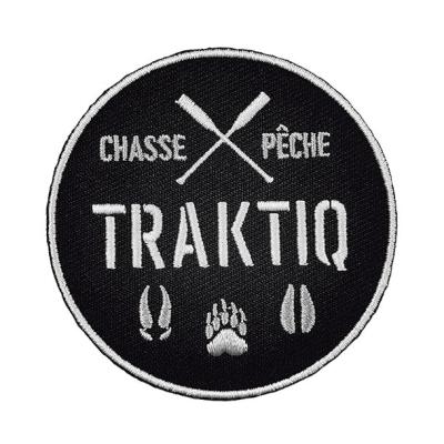 China Custom Iron On Embroidered Patches for Jeans Merrow Border 1-20 Inch for sale