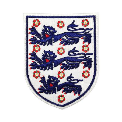 China Custom Heat Cut Twill Embroidery Patches with Velcro Backing 100 Pcs MOQ for sale