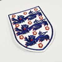 China Custom Heat Cut Twill Embroidery Patches with Velcro Backing 100 Pcs MOQ for sale
