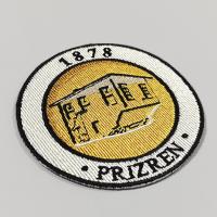 China Custom Heat Press Embroidery Patches Iron On Garment Embroidered Fabric 100 Pieces Minimum for sale