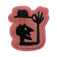 China Custom Heat Press Iron On Embroidered Twill Patch 1-20 Inch Sew On Embroidered Patches for sale