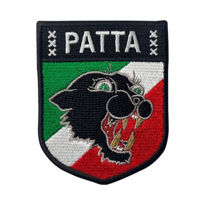 China Custom Embroidered Patch Badges Sew On Animal Clothing Woven Patches 1-20 Inch for sale