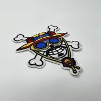 China Custom Chenille Patches Embroidered Patches Pantone Dry Cleanable 8-9 Colors for Clothing for sale