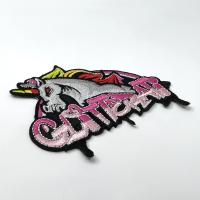 China Custom Embroidered Patches with Iron On Backing for Clothing 12 Colors for sale