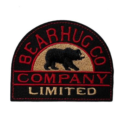 China Custom Embroidered Patch 9C Twill Pantone Washable Shrink Proof 5-8 Day Sample for sale