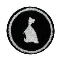 China Custom 3D Embroidered Fabric Patches Washable for Garment Bags 8 Colors for sale