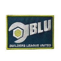 China Custom Waterproof Twill Texture Iron On Embroidery Patches Overlock Border 100 Pcs for sale