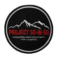 China Custom Laser Cut Iron On Twill Fabric Embroidery Patches Shrink Proof 5x5 cm for sale