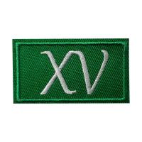 China Custom PMS Pantone Color Twill Fabric Embroidery Patch Heat Cut for Clothing 5-8 Days Sample for sale