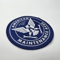 China Custom PMS Color Iron On Embroidered Patches Eco Friendly Washable 100 Pcs MOQ for sale