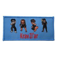 China Custom Iron On Woven Patches for Kids Clothing Cotton Adhesive 100 Pcs Min Order for sale