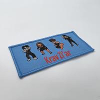 China Custom Iron On Woven Patches for Kids Clothing Cotton Adhesive 100 Pcs Min Order for sale