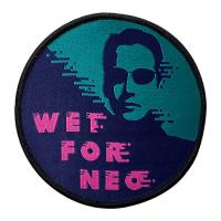 China Merrow Border Woven Label Patch Pandone Color Washable Iron On Patch for sale