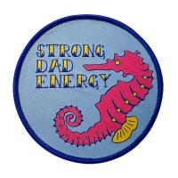 China Round Twill Woven Clothing Patch 12C Pantone Colors Iron On Patches 100 PCS for sale