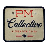 China Custom Logo Iron On Woven Patch Washable Embroidery Patches Laser Cut Border 100pcs MOQ for sale
