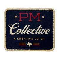 China Custom Iron On Woven Patch 12 Colors Eco Friendly Washable Clothing Garment Patch for sale