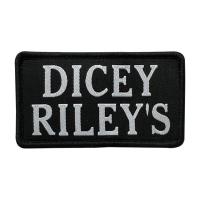 China Customized Woven Letter Patches Iron On Hot Melt Sew On Cloth Embroidery Fabric Patches 100 Pcs for sale