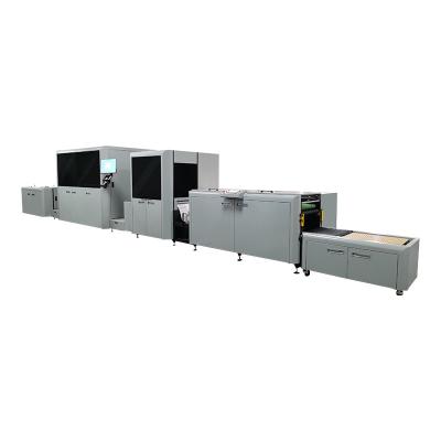 China CMKY Duplex Color Printing Digital Inkjet Web Press 1200*1200DPI Resolution for sale