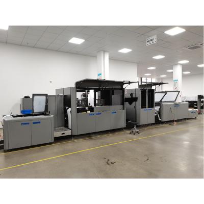 China High Speed Rotary Digital Inkjet Printer for POD Books with 14800*3900*2000mm Dimensions and 5 Years Warranty for sale