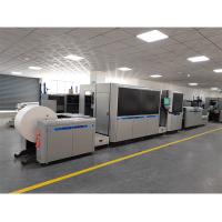 China High-Accuracy CMYK InkJet Web Printer with 650mm Width and 600x600dpi/2bit600x1200dpi/2bit Resolution for sale