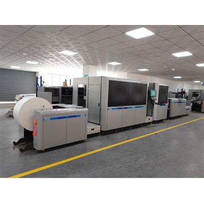 China High-Accuracy CMYK InkJet Web Printer with 650mm Width and 600x600dpi/2bit600x1200dpi/2bit Resolution for sale