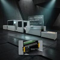 China CMYK Duplex Rotary Inkjet Digital Printing Machine Yintech DPM440C 1200DPI 150m/min for sale