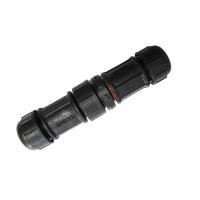 China IP67 M12 Waterproof Circular Connector 2-Pin Threaded Butt Type 8A 100V AC Rating for sale