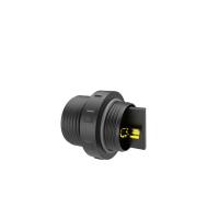 China M16 IP67 500V Waterproof Circular Cable Connector 3-Pin Threaded Butt Type 8A Current Rating for sale