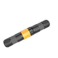 China PA6 Nylon Waterproof Circular Connector 500V IP67 Self-Locking 4 Pin 15A Industrial Electrical Connector for sale