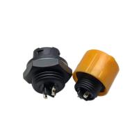 China P16 Self-Locking Waterproof Circular Connector IP67 Rated 500V 15A Male Female Butt Type for sale