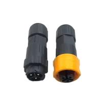 China P16 IP67 Waterproof Self-Locking Circular Connector 500V 15A 3-Pin Male Female Industrial Grade for sale