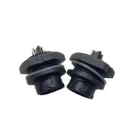 China 500V IP67 Waterproof Circular Connector M16 LED Lighting Connector with Gilded Brass Contacts for sale