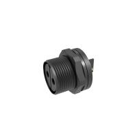 China IP67 Waterproof M16 Circular Connector with Threaded Panel Mount and 500V Rating for sale