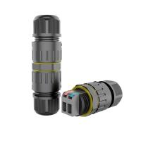 China M20 Waterproof Circular Connector IP68 Rated with 25A Current Capacity and PA66 Nylon Material for Field Light for sale