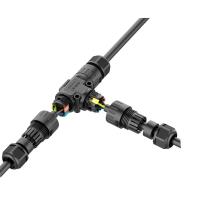 China M20 Outdoor Landscape Lighting Connector IP68 Waterproof 24A High Power PA66 Nylon Adapter for sale
