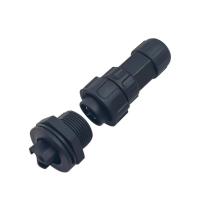 China M25 Waterproof Circular Connector IP68 Rated 32A High Current 3-Core for Photovoltaic Micro Inverter for sale