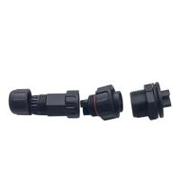 China M25 Waterproof Circular Connector IP68 Rated 32A High Current 3-Core for Photovoltaic Micro Inverter for sale