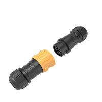 China P25 Three-Core Waterproof Circular Connector 25A 300V IP67 Self-Locking Assembly for Micro Inverter Box for sale