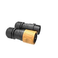 China P25 Three-Core Waterproof Circular Connector 25A 300V IP67 Self-Locking Assembly for Micro Inverter Box for sale