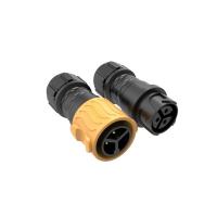 China P25 Three-Core Waterproof Circular Connector 25A 300V IP67 Self-Locking Assembly for Micro Inverter Box for sale