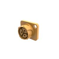 China P25 Three-Core Waterproof Circular Connector Box 25A 300V IP67 Rated for Micro Inverter Systems for sale