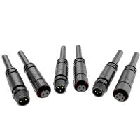 China M8 Nylon-Coated Waterproof Connector 60V 3A IP67 Rated for Smart Agricultural Machine Controllers for sale