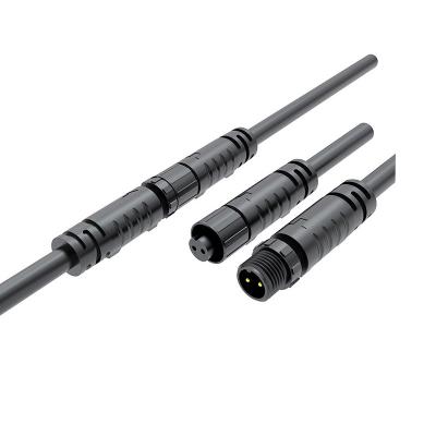 China M8 Nylon-Coated Waterproof Connector 60V 3A IP67 Rated for Smart Agricultural Machine Controllers for sale