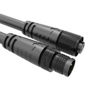 China M10 Metal Head Waterproof LED Cable Connector 2 Core 3 Core IP68 60V 8A+3A Current Rating for sale