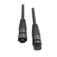 China M12 Waterproof Power Connector 2-8 Pin IP67 Rated with 8A Current and 4-8mm Cable Diameter for sale