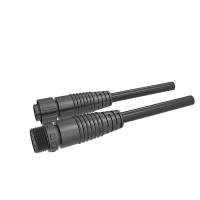 China M12 Waterproof Power Connector 2-8 Pin IP67 Rated with 8A Current and 4-8mm Cable Diameter for sale