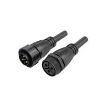 China M25 IP68 Waterproof Male Female Connector with 32A Current Rating and PA66 Nylon Material for sale